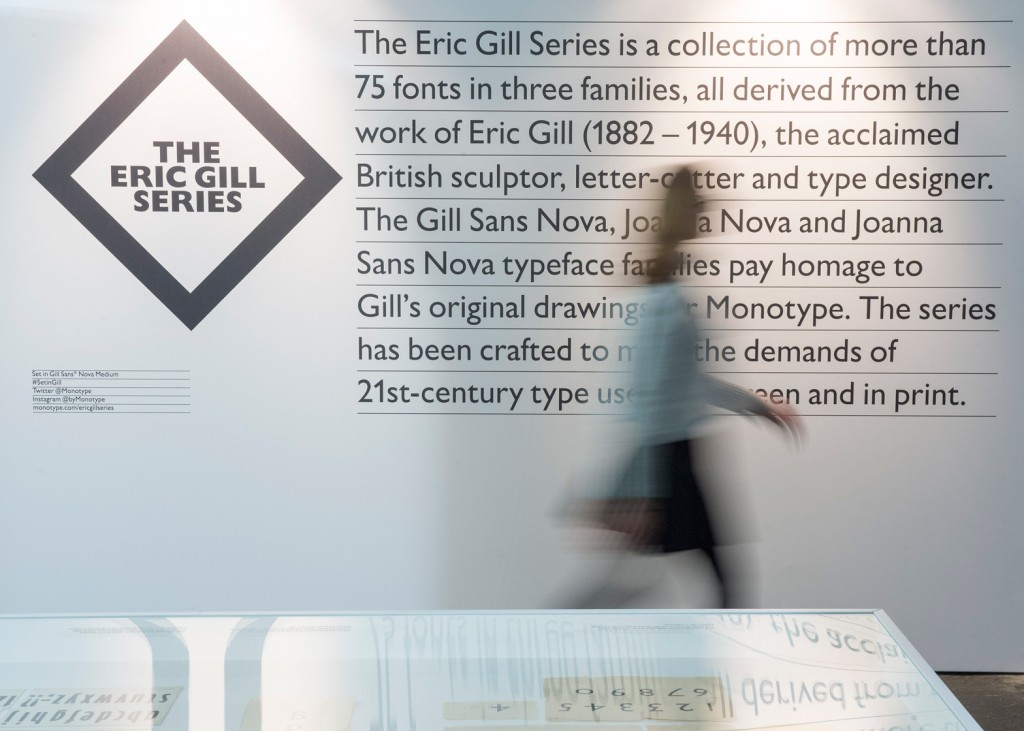 Monotypes Eric Gill Typeface Designed Using Unseen Drawings
