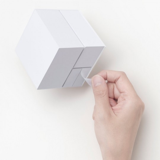 Nendos Block Memo Pad Peels Apart Like A 3d Puzzle