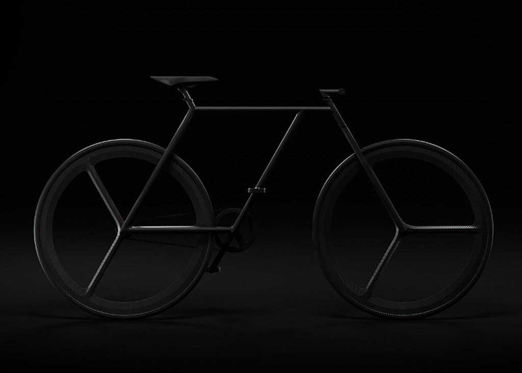 Ion Lucins Baik Is A Minimal Bicycle With Vivid Orange Accents