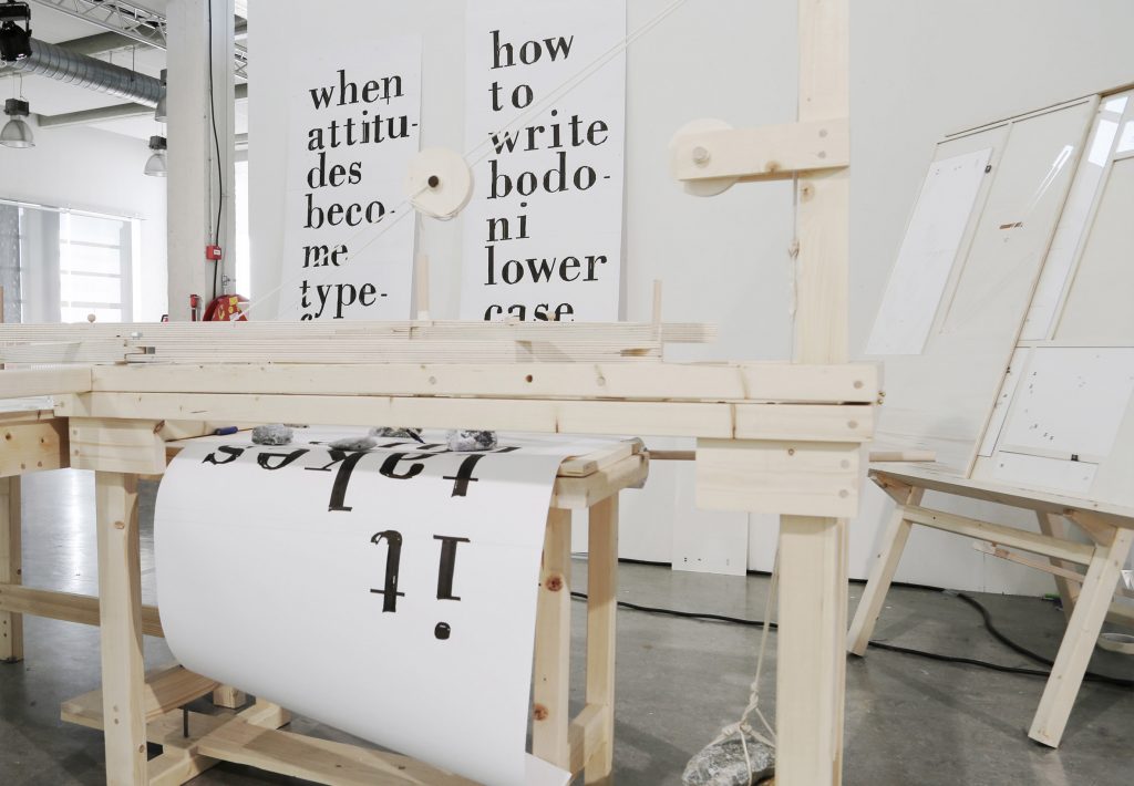 Sooji Lee Creates Handwritten Version Of Bodoni Typeface