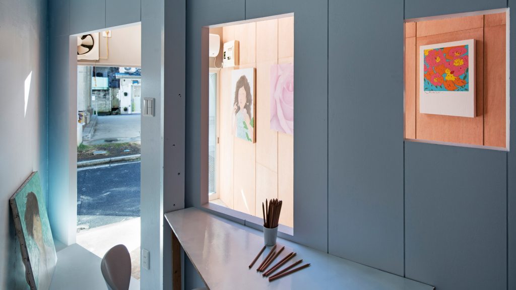 Illegal Sex Shop Converted Into Tiny Japanese Art Gallery By Persimmon Hills Architects