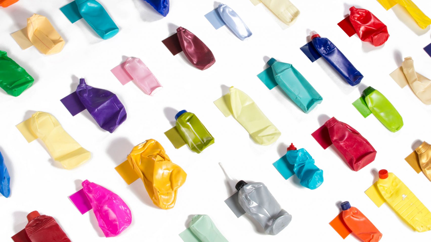 Plastic Blocks From 1950 1950's Lucite Bag