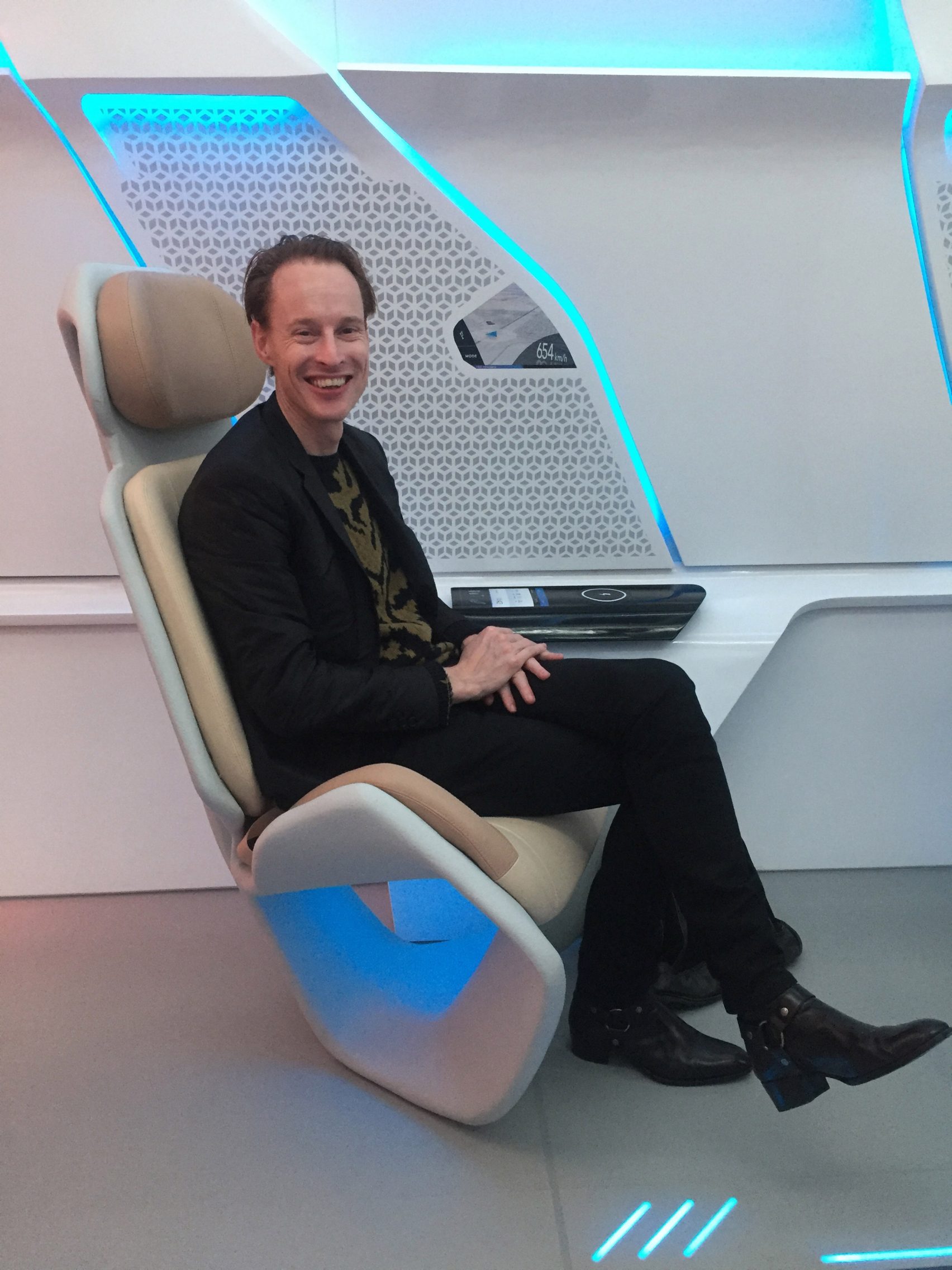 Virgin Unveils First Prototype Of Hyperloop One Passenger Pod 9121