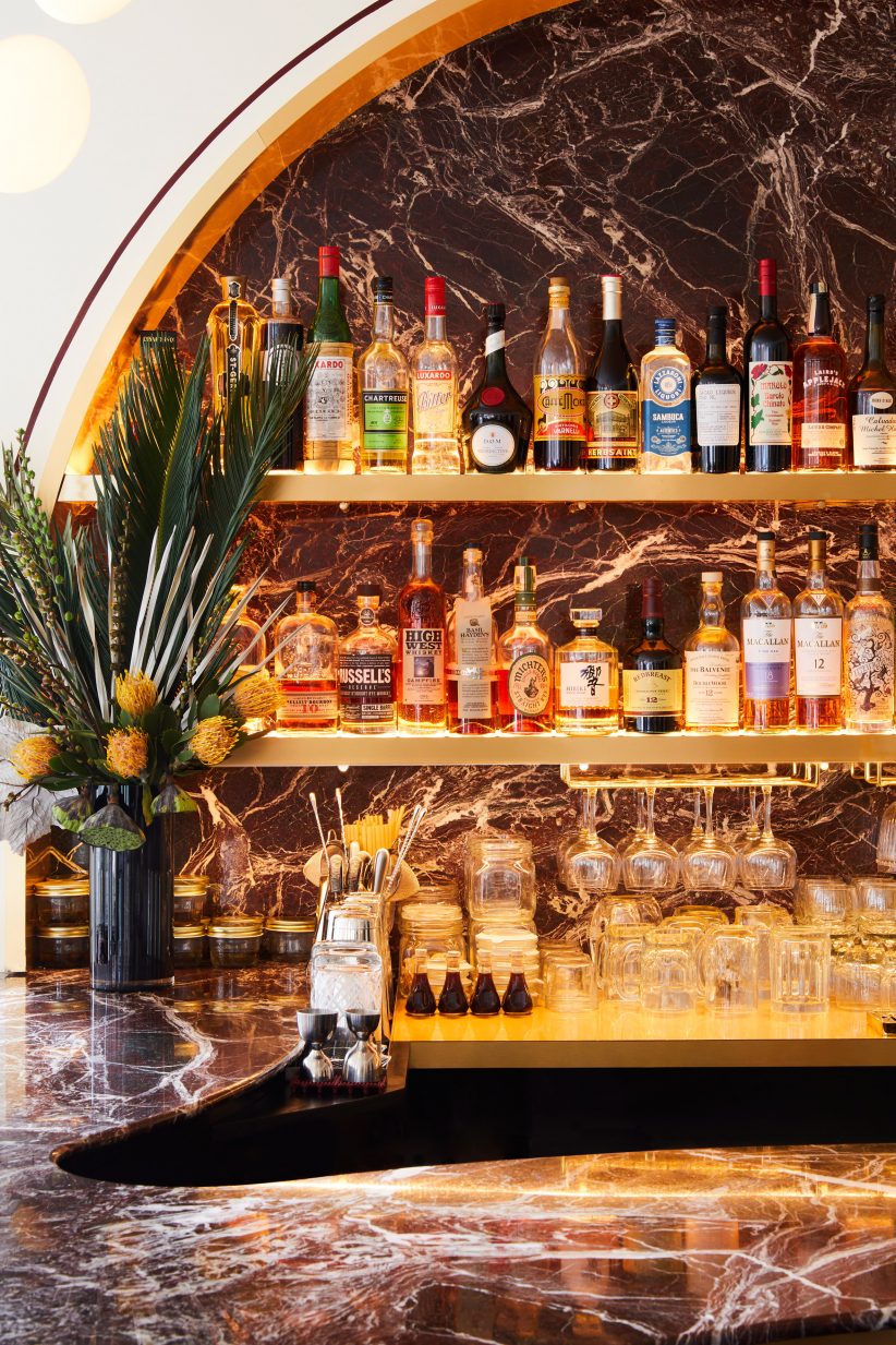 Don Angie restaurant interior takes influences from Italy and New Jersey