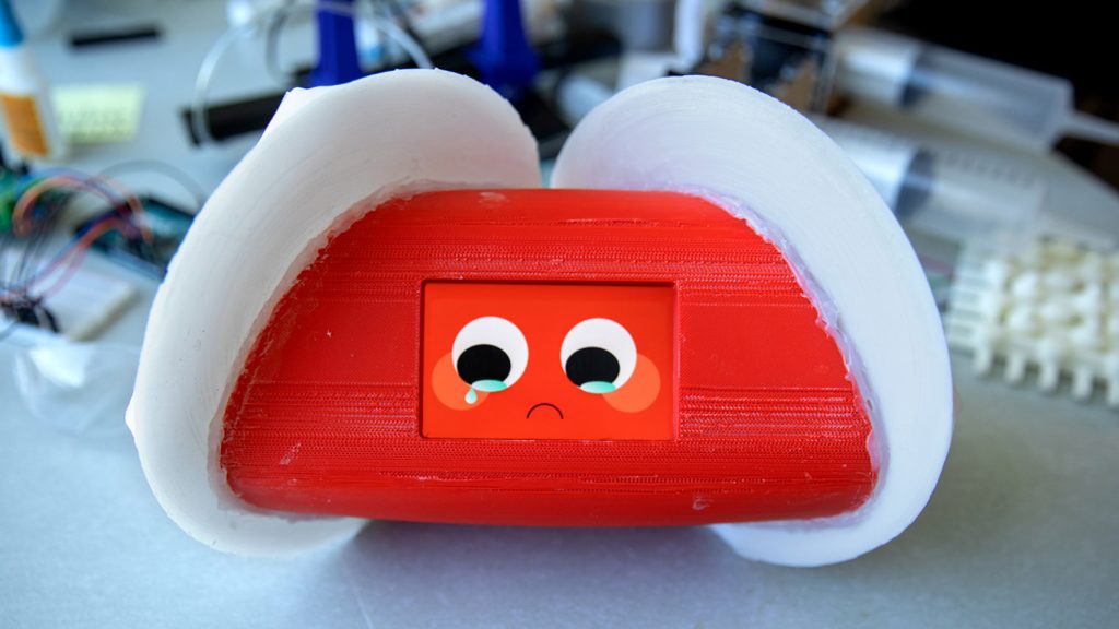 Texture-changing skin lets robot express its feelings - Art ...