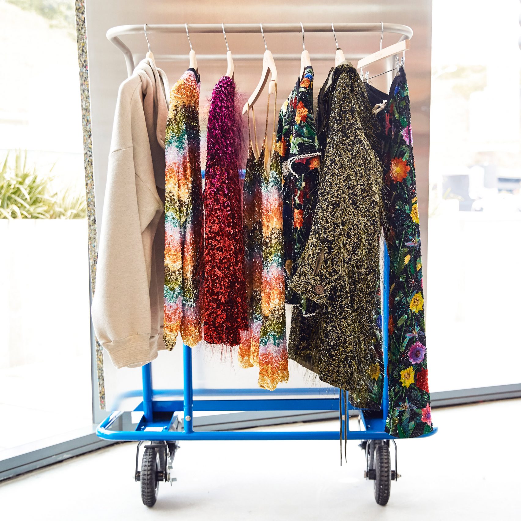 Interior Design Ideas by Bailee: Warehouse equipment displays garments ...