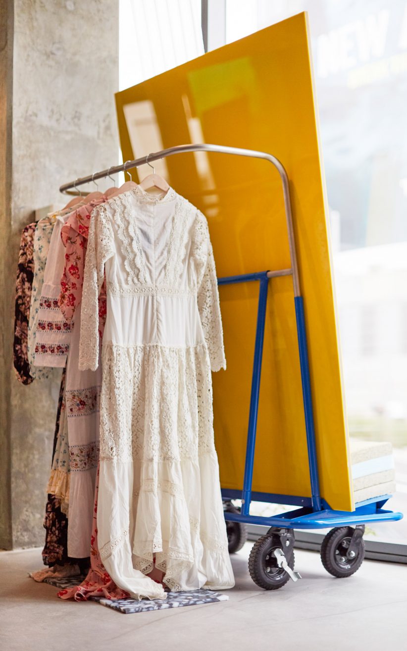 Interior Design Ideas by Bailee: Warehouse equipment displays garments ...