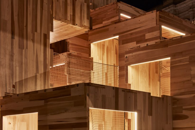 Waugh Thistleton installs modular three-storey maze in V&A's Sackler ...