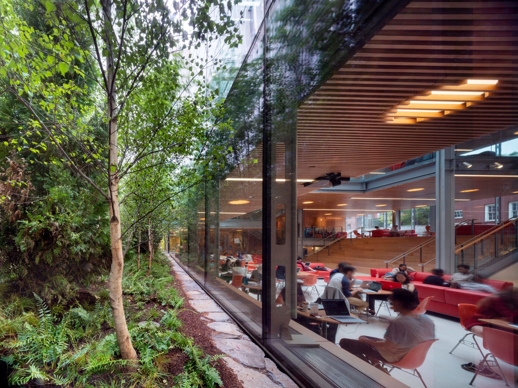 Harvard's brutalist Smith Campus Center receives dramatic makeover by ...