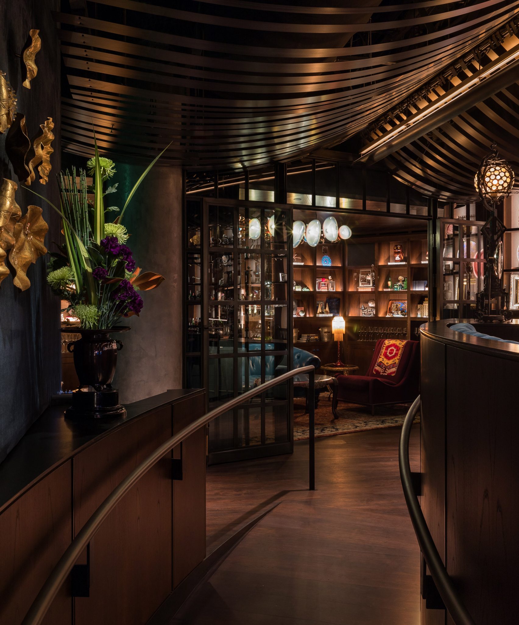 Graham Baba Designs Moody Deep Dive Bar At Amazons Seattle Hq