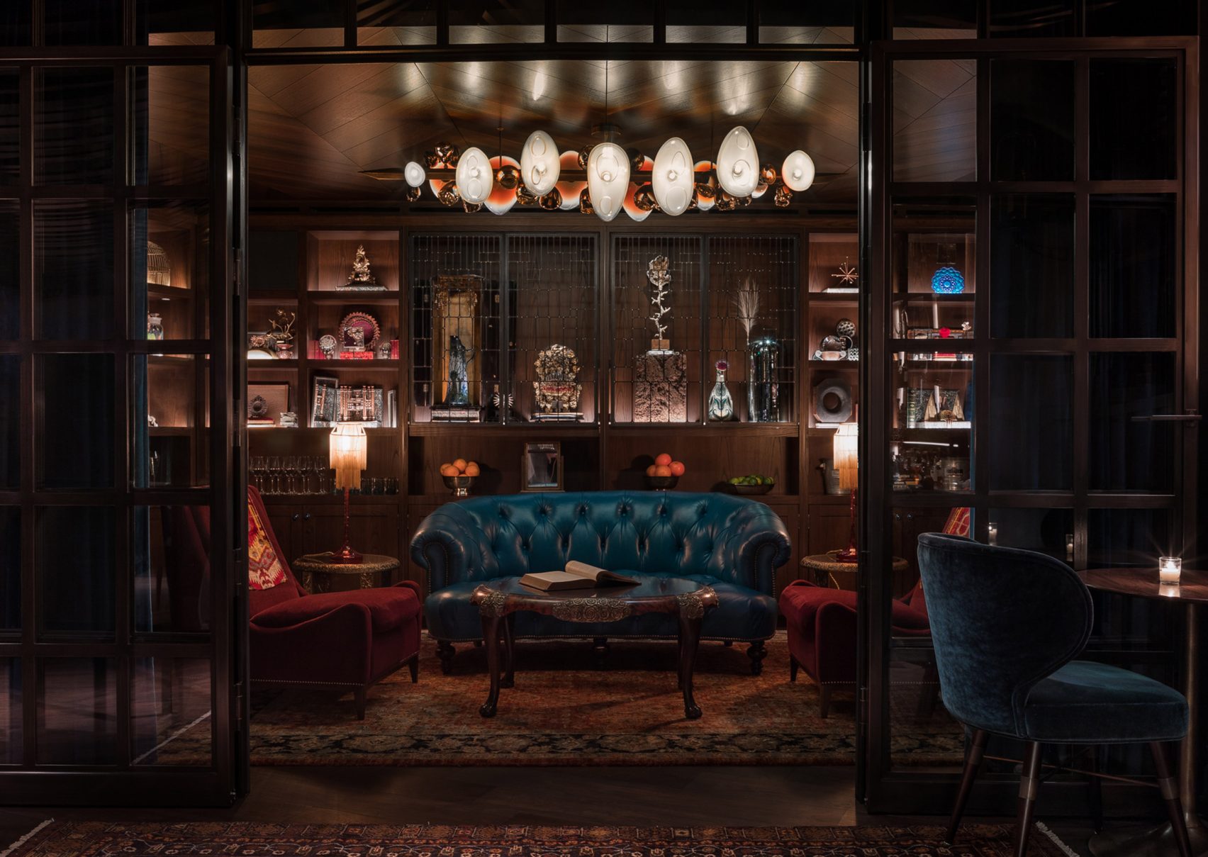 Graham Baba Designs Moody Deep Dive Bar At Amazons Seattle Hq