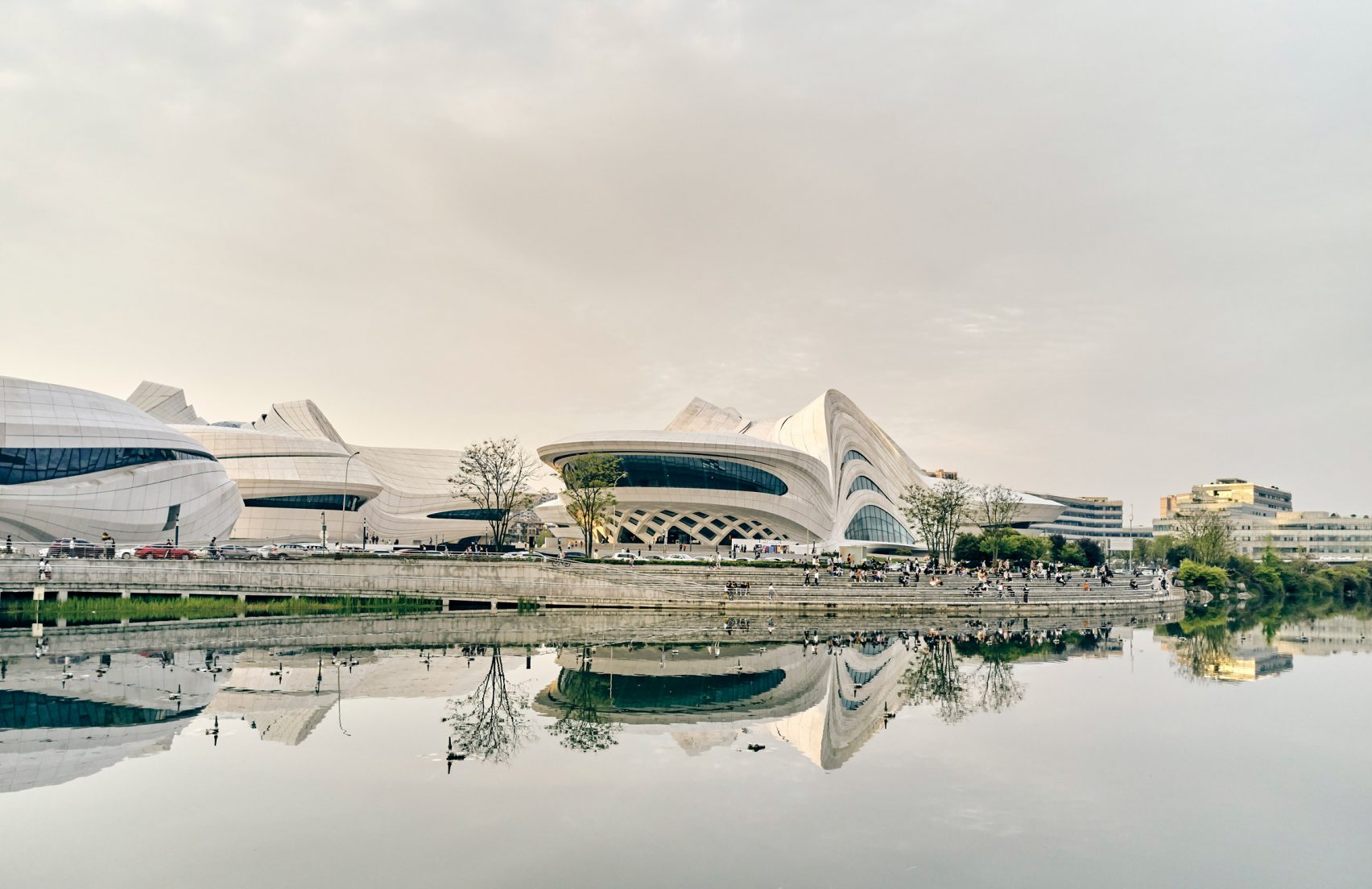 Zaha Hadid Architects39 Lakeside Cultural Centre Nears Generali Tower