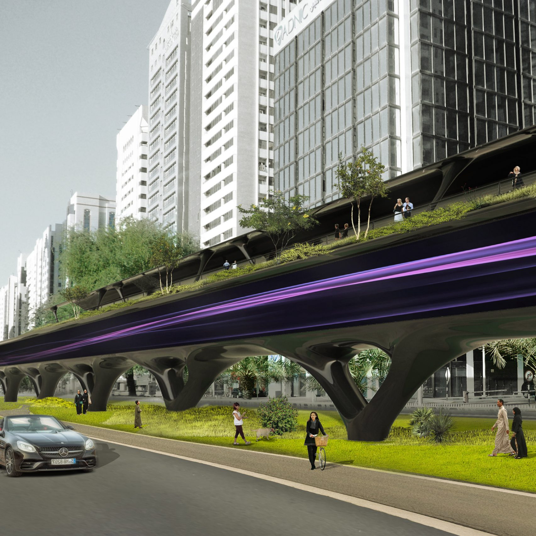 Foster Partners Presents Vision For Hyperloop Cargo Network