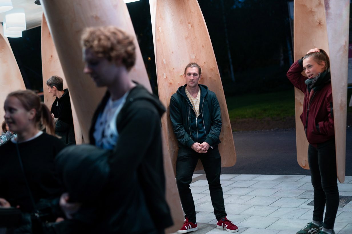 Station of Being is an interactive Arctic bus stop