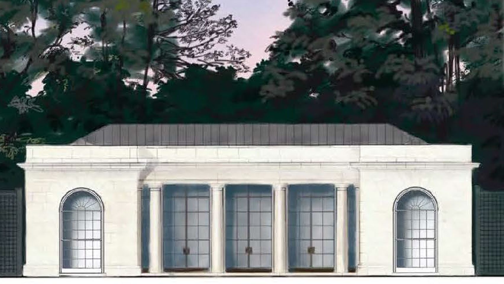 Melania Trump unveils Tennis Pavilion for The White House