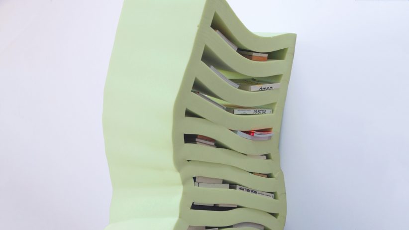 Dewi van de Klomp's foam furniture sags in response to its contents