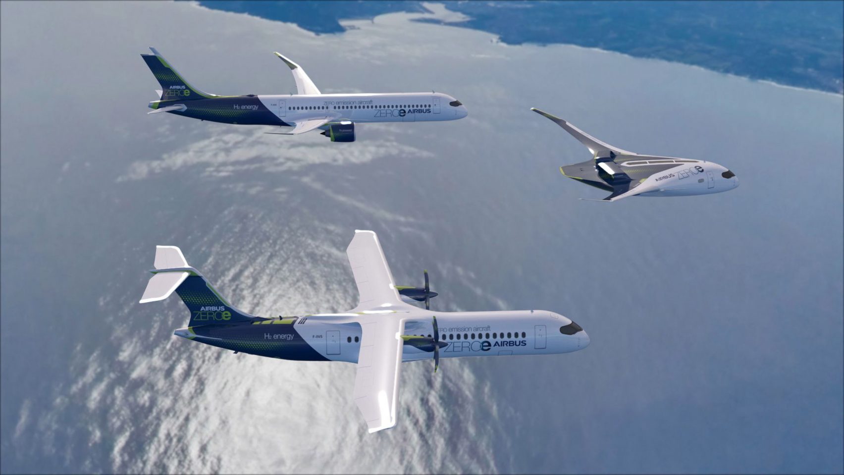 Airbus Unveils Concept For Worlds First Zero Emission Commercial Aircraft