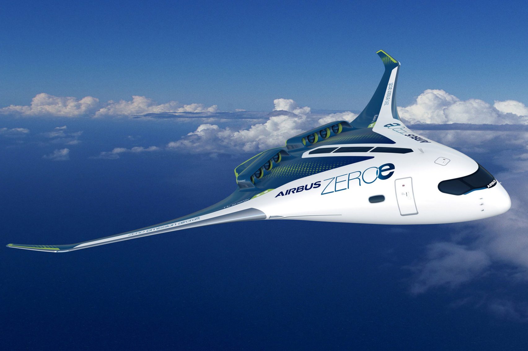 Airbus Unveils Concept For Worlds First Zero Emission Commercial Aircraft