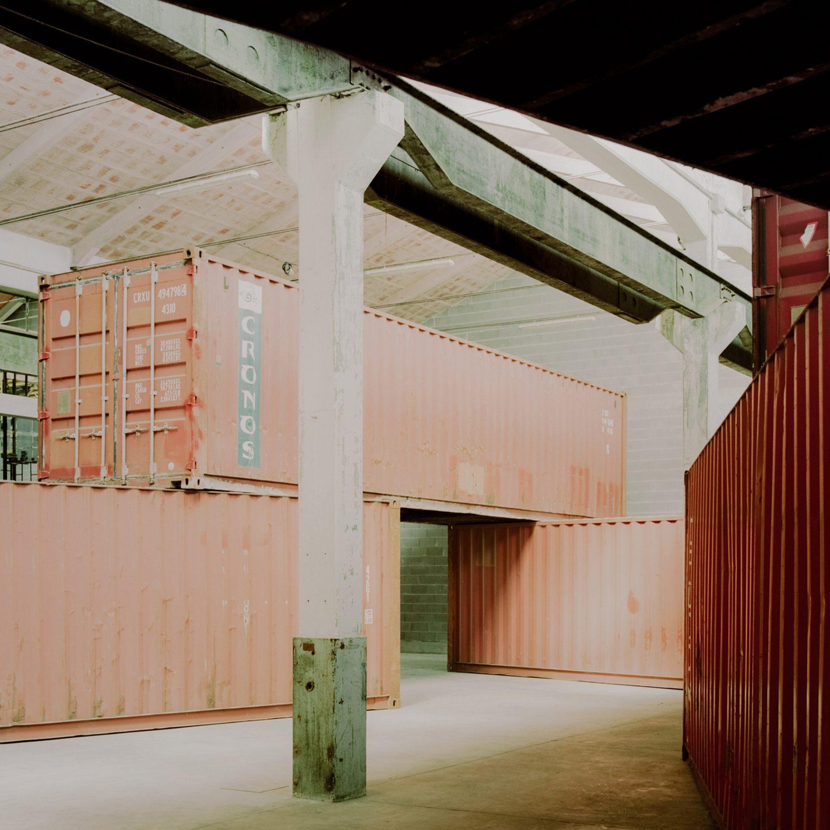 desymbol: AMAA stacks shipping containers in Italian factory to create ...