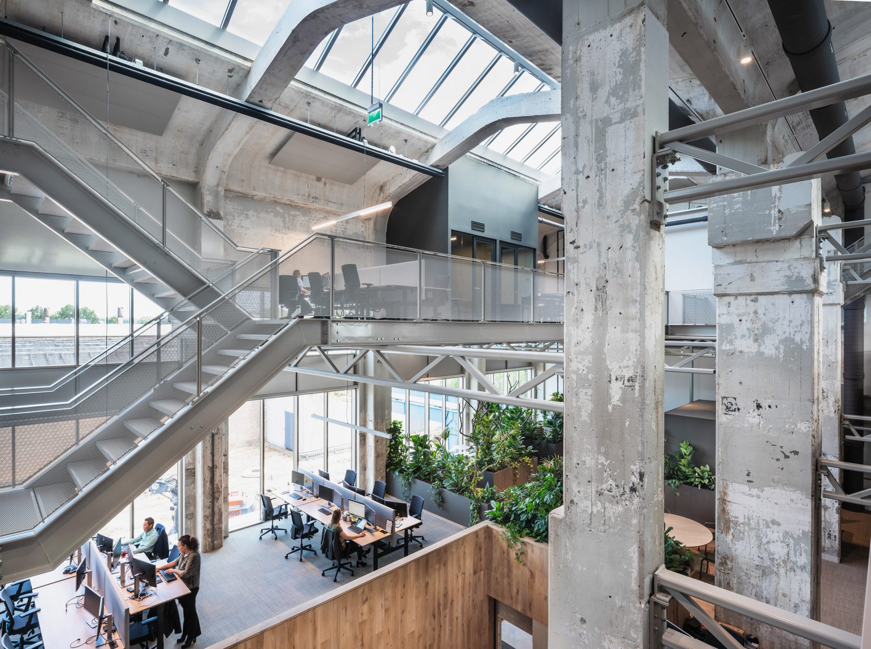 Old nylon factory converted into “cathedral-like” office space | CLAY ...