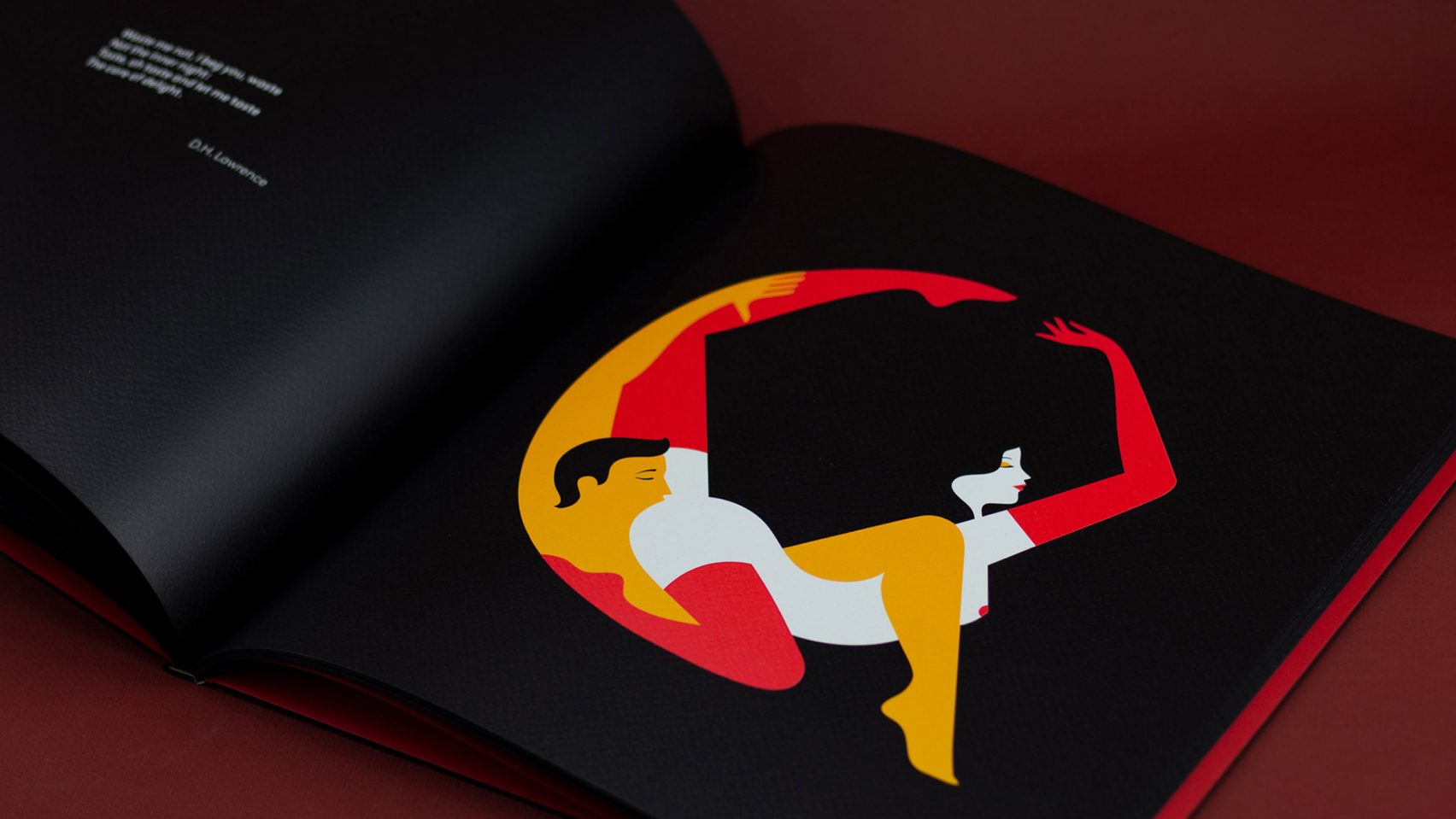Ecstatically Contorted Couples Form Malika Favres Kama Sutra Typeface