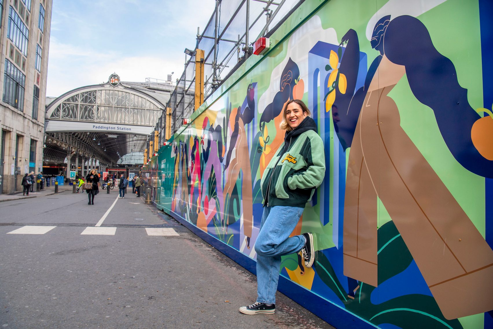 Dezeen commissions artist Kelly Anna to design artwork for Paddington ...