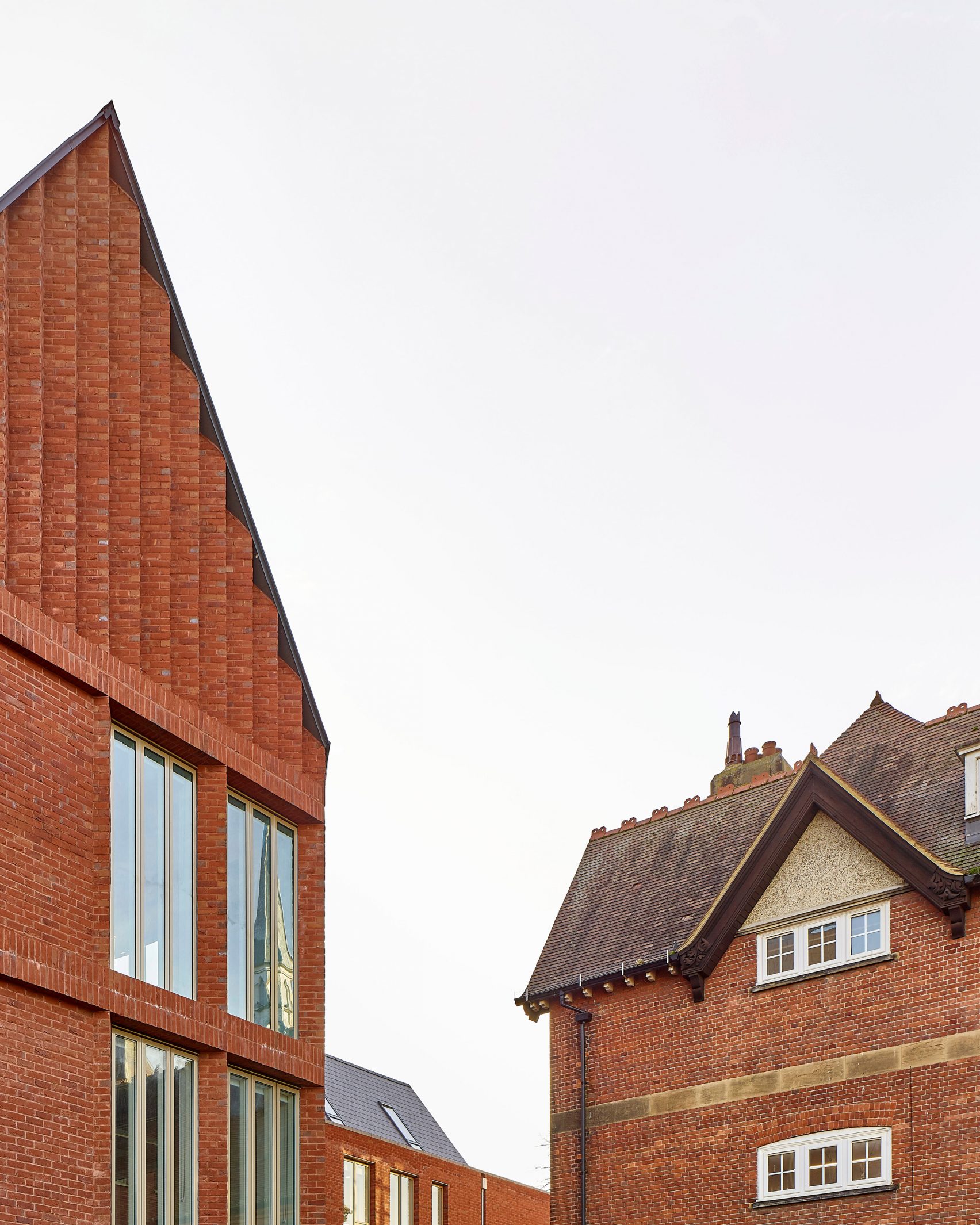 Bell Phillips designs brick extension to complement Victorian Gothic ...