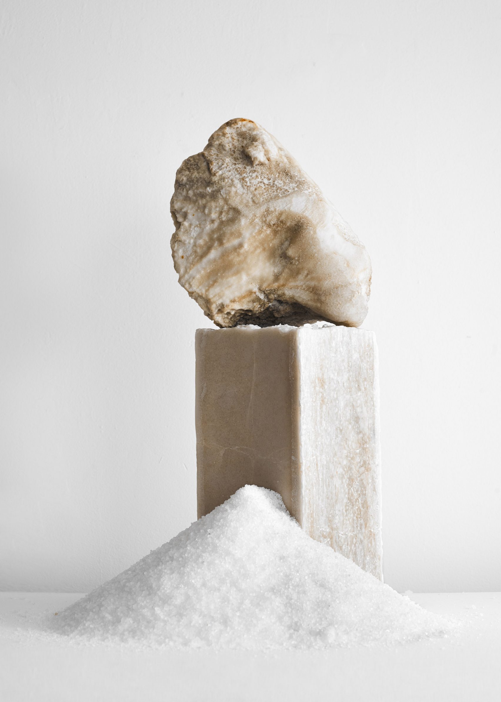Erez Nevi Pana constructs "small-scale architecture" from Dead Sea salt ...