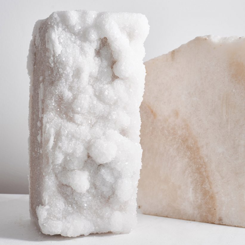 Erez Nevi Pana constructs "small-scale architecture" from Dead Sea salt ...
