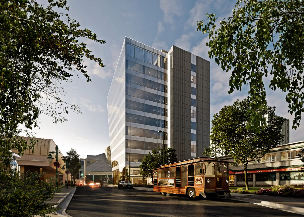 Perkins and Will redesigns earthquake-damaged Alaska office to evoke ...