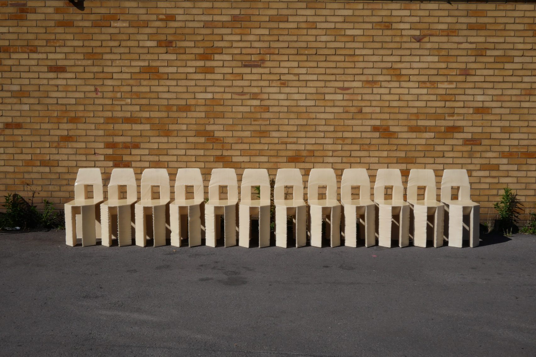 Max Lamb crafts 60 handmade chairs in three days - Maryna Pretorius ...