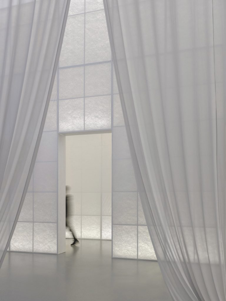 Studio 10 divides up Fashioned from Nature exhibition with translucent ...