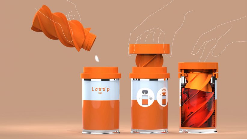 Looop Can Is A Sanitary Pad Washing Device For Refugees Dezeen