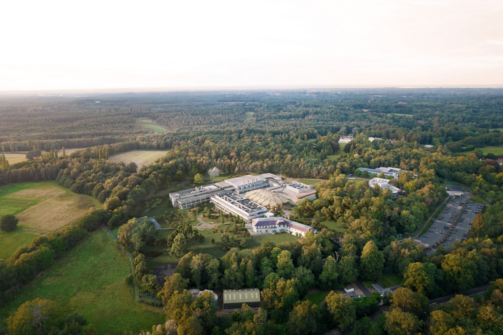 decmyk: Heatherwick Studio proposes timber centrepiece for pharma ...