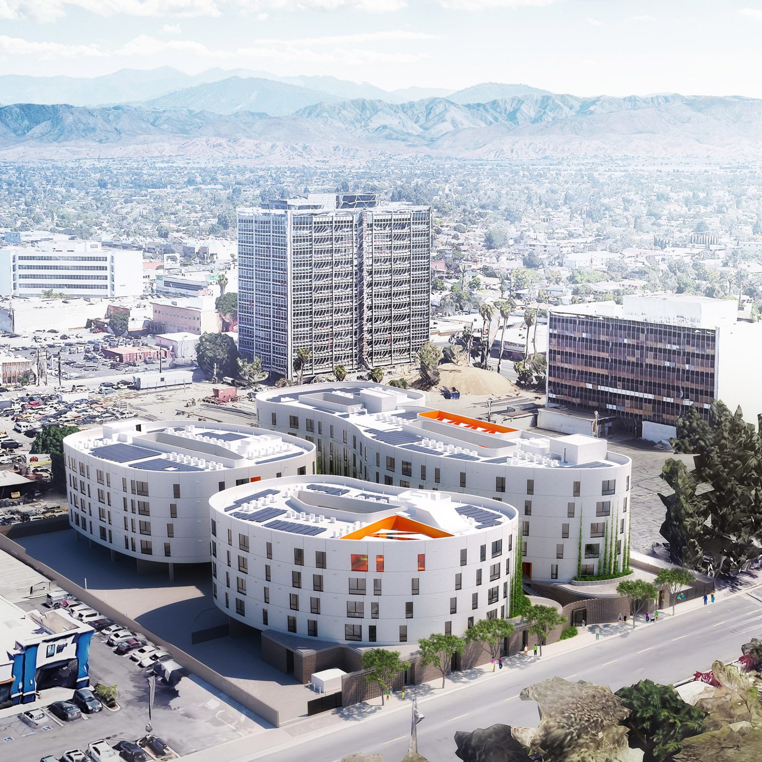 Brooks Scarpa Completes The Six Housing For Las Homeless And