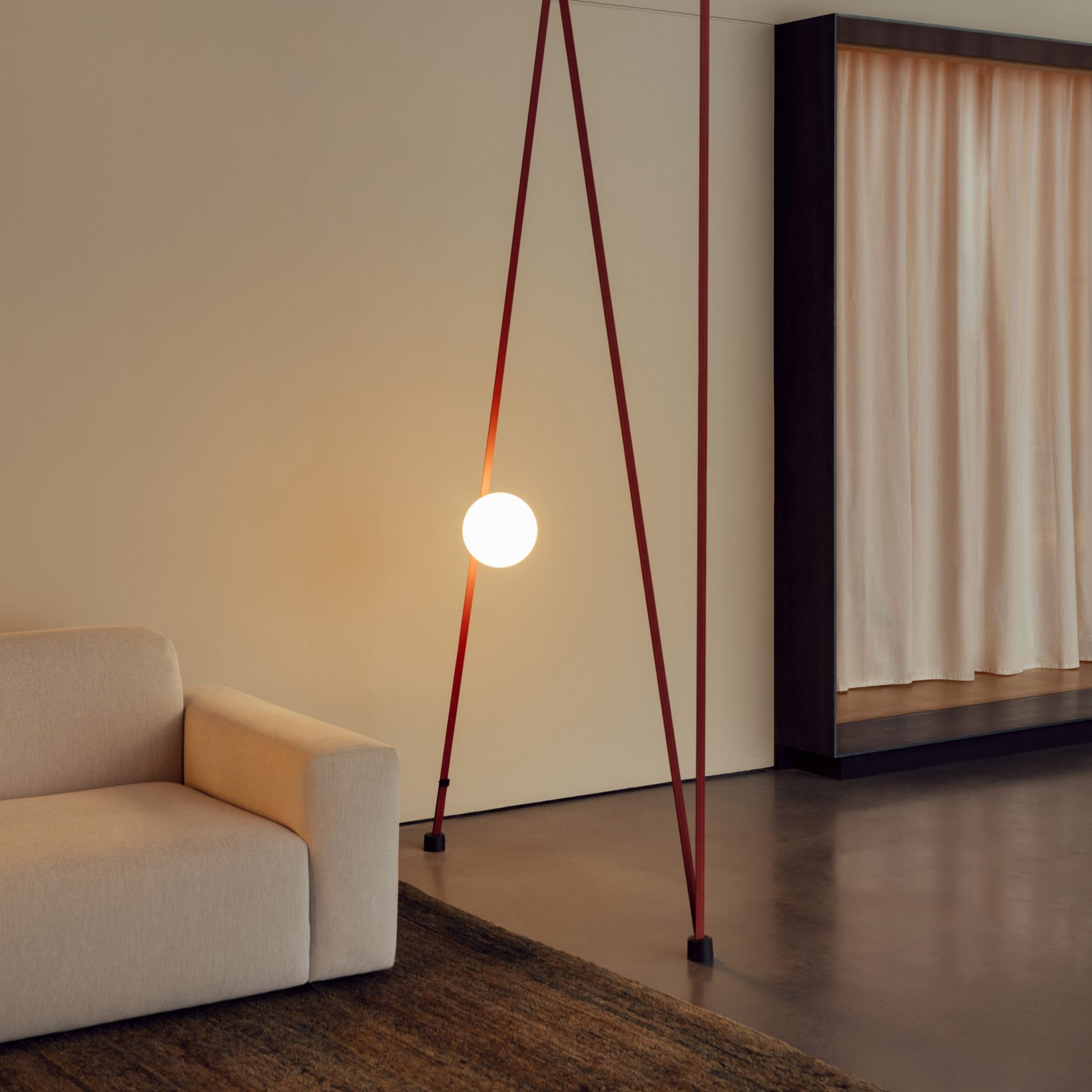 Vibia Introduces A Lighting System Made From A Conductive Textile Ribbon