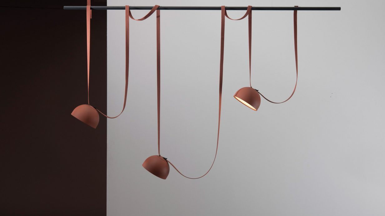 Vibia Introduces A Lighting System Made From A Conductive Textile Ribbon