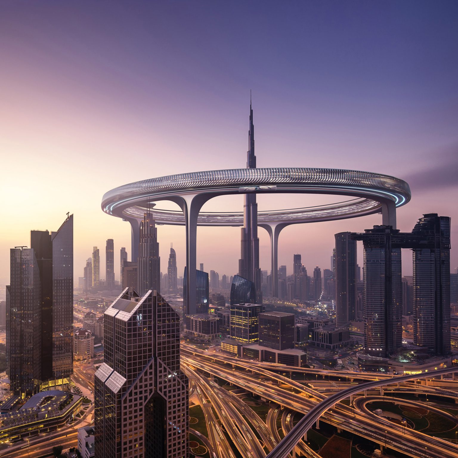 Urb Proposes 93 Kilometre Cycling Superhighway The Loop For Dubai