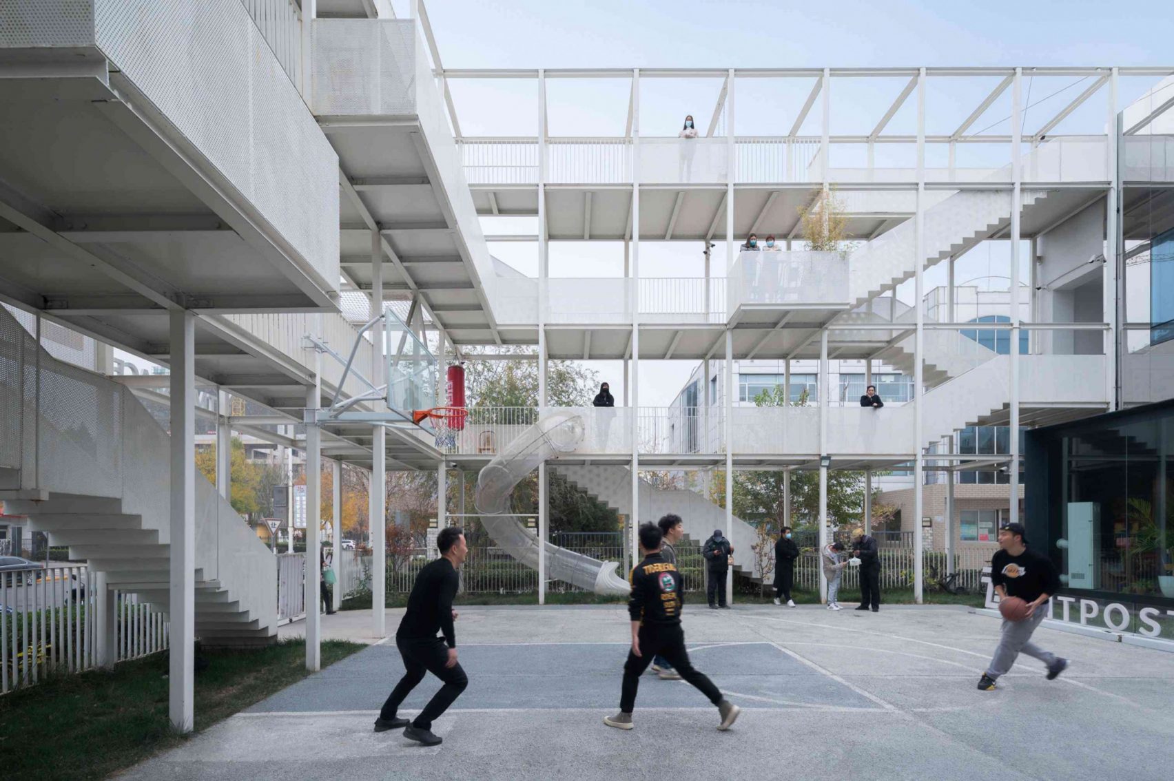 Approach Design Creates Multi Storey Tmt Folding Park In Beijing