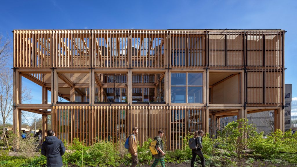 The Natural Pavilion is designed "as a model for innovative bio-based ...
