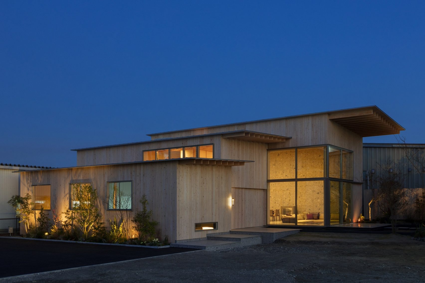 Tsumugu by Archipatch is a wooden house designed to connect with nature ...