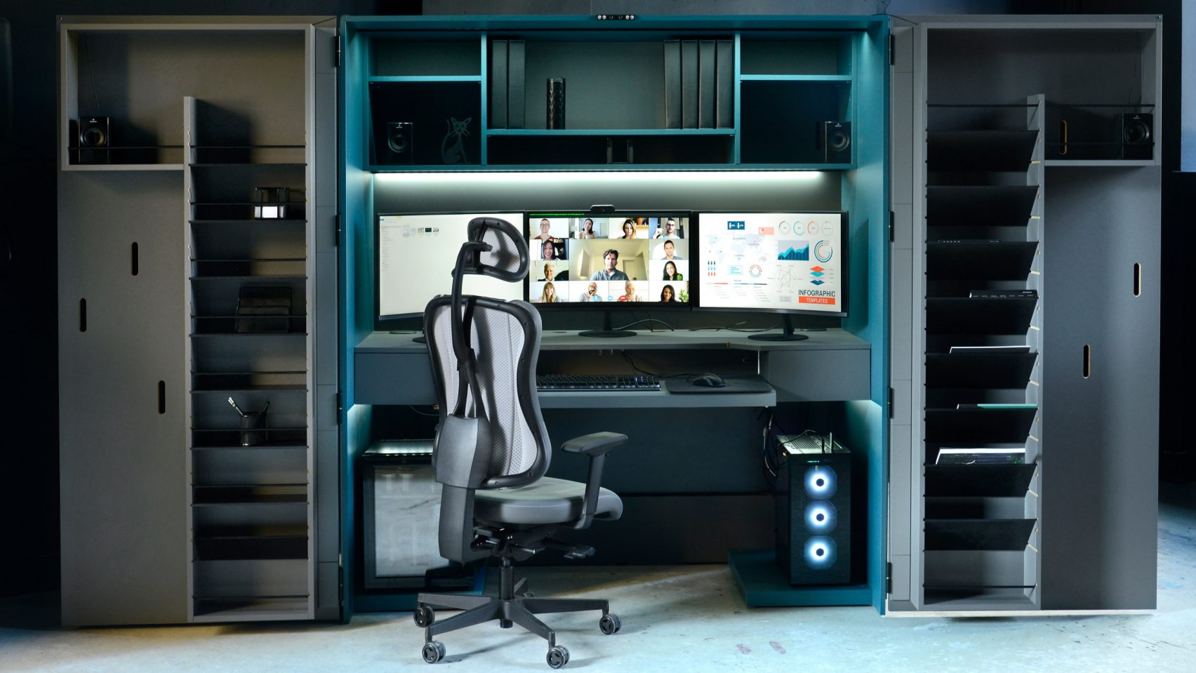 Dizzone Workstation By Dizz Concept Dezeen Showroom