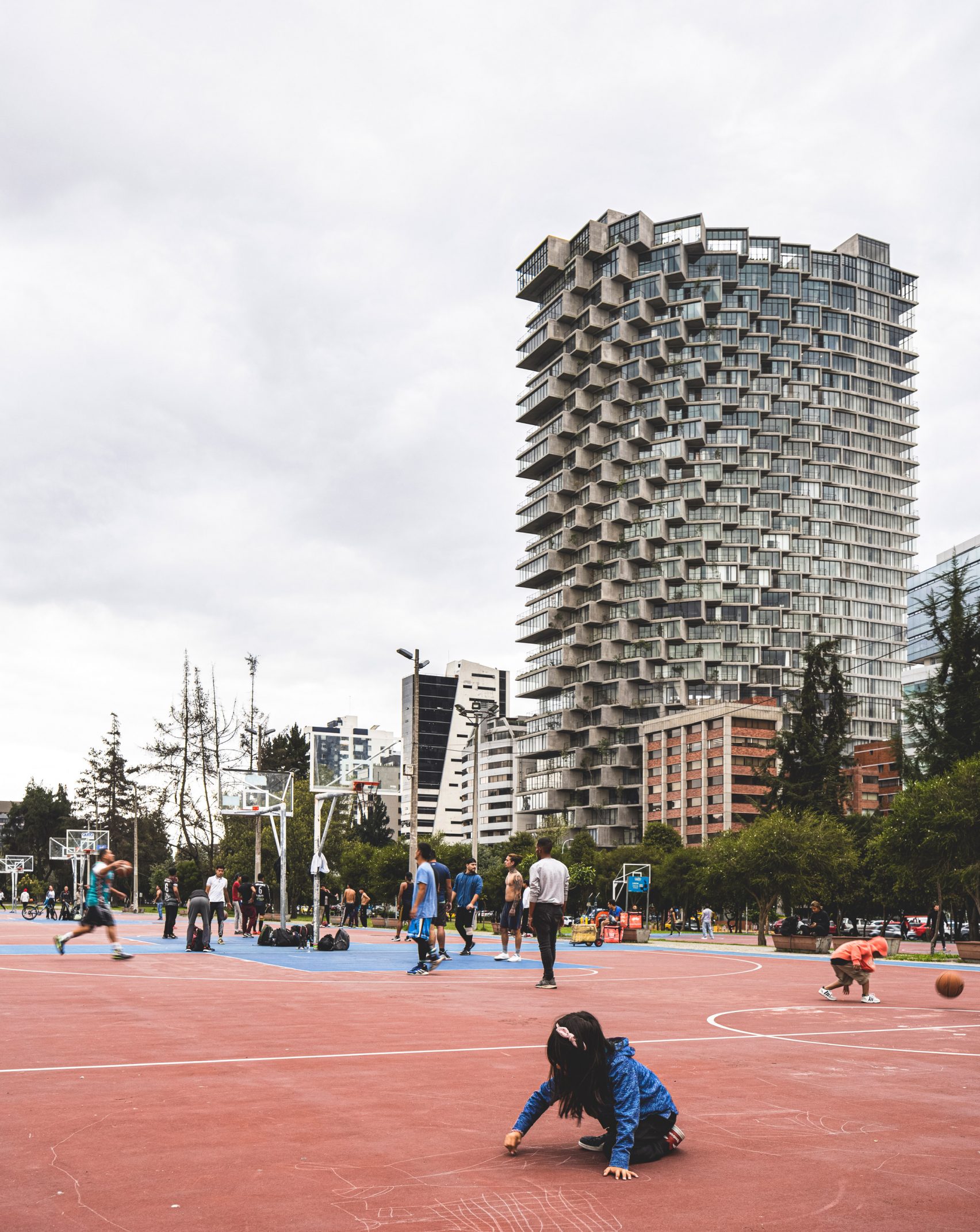 Big Completes Iqon High Rise In Quito With Pixelated Facade