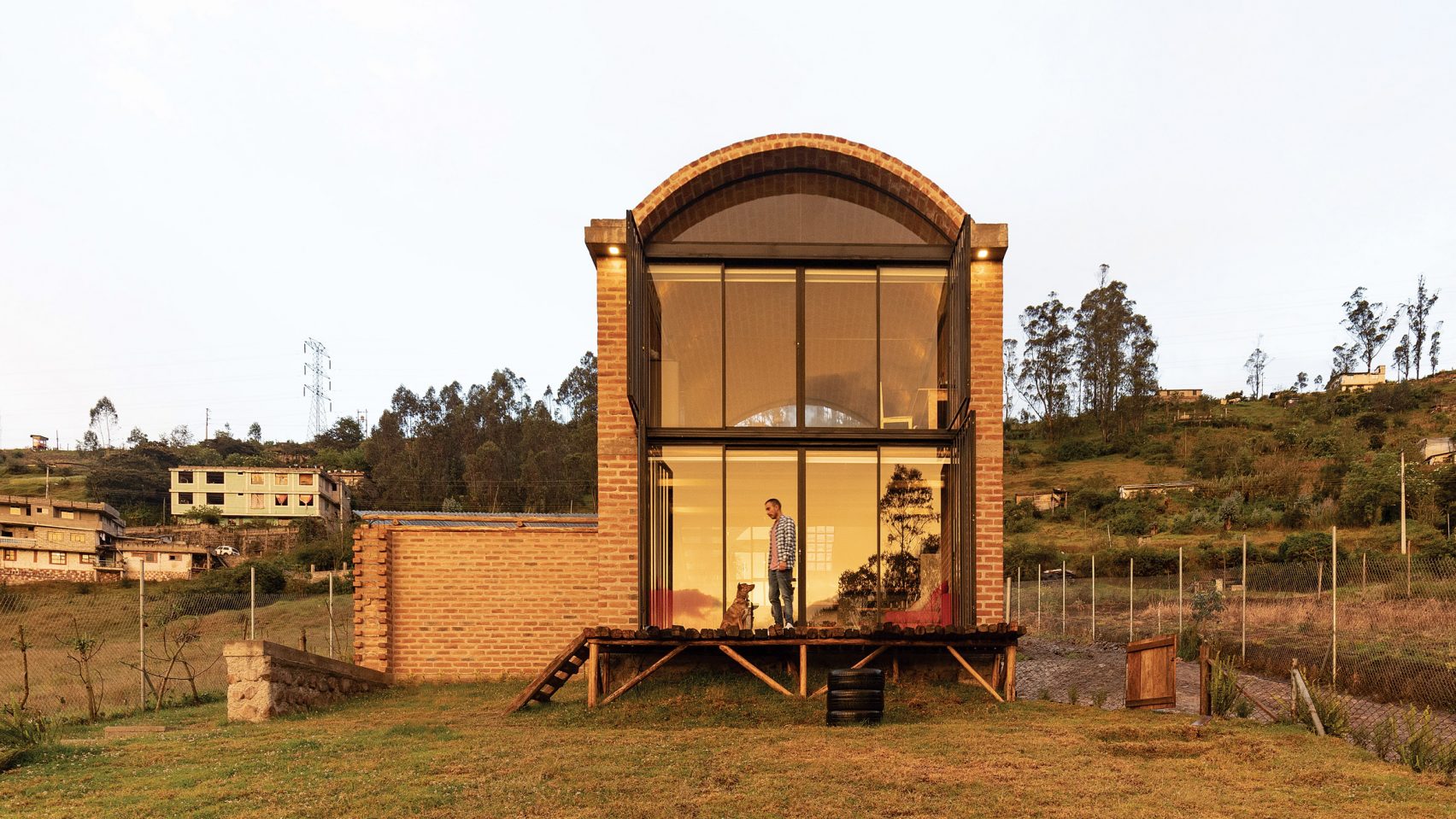 Erdc Arquitectos Creates A Bread Oven House With Vaulted Brick In Quito