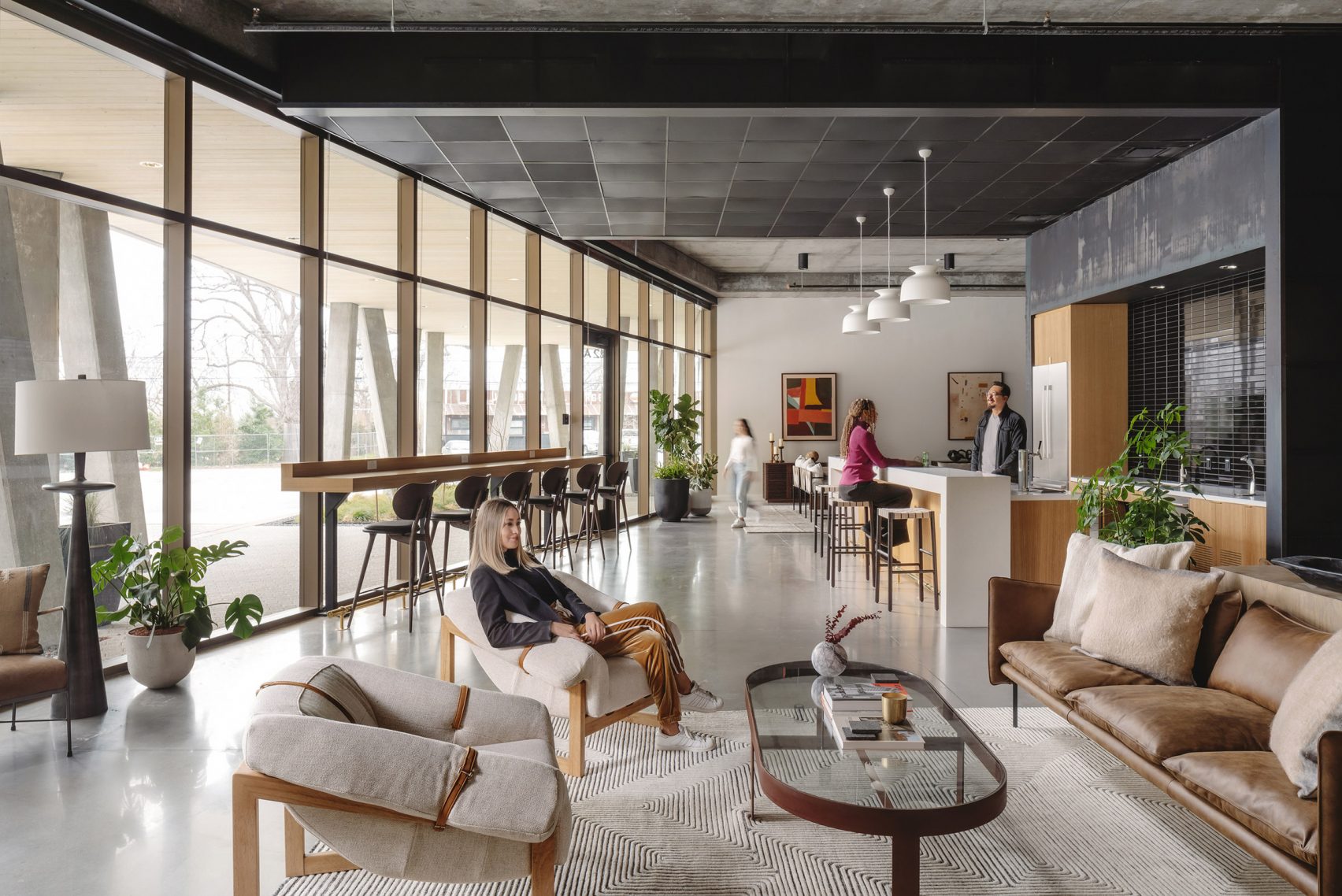 West Of West Experiments With Beautiful Roughness For Austin Offices