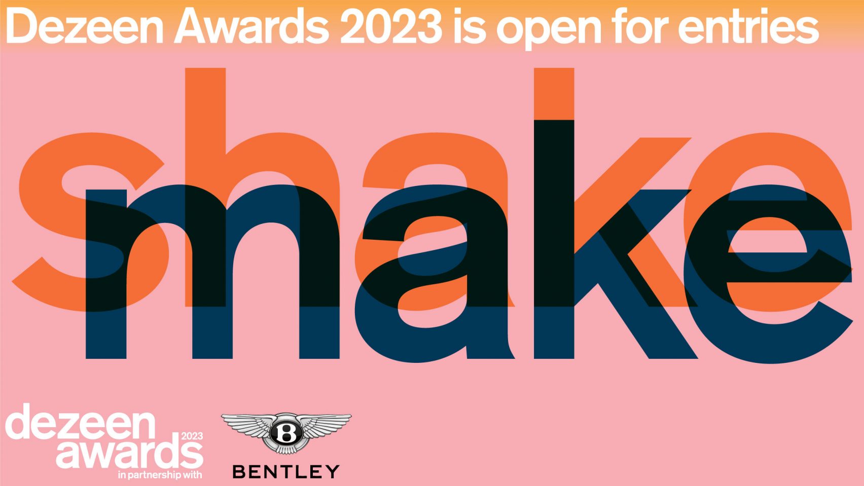Dezeen Awards 2023 Launches In Partnership With Bentley Motors