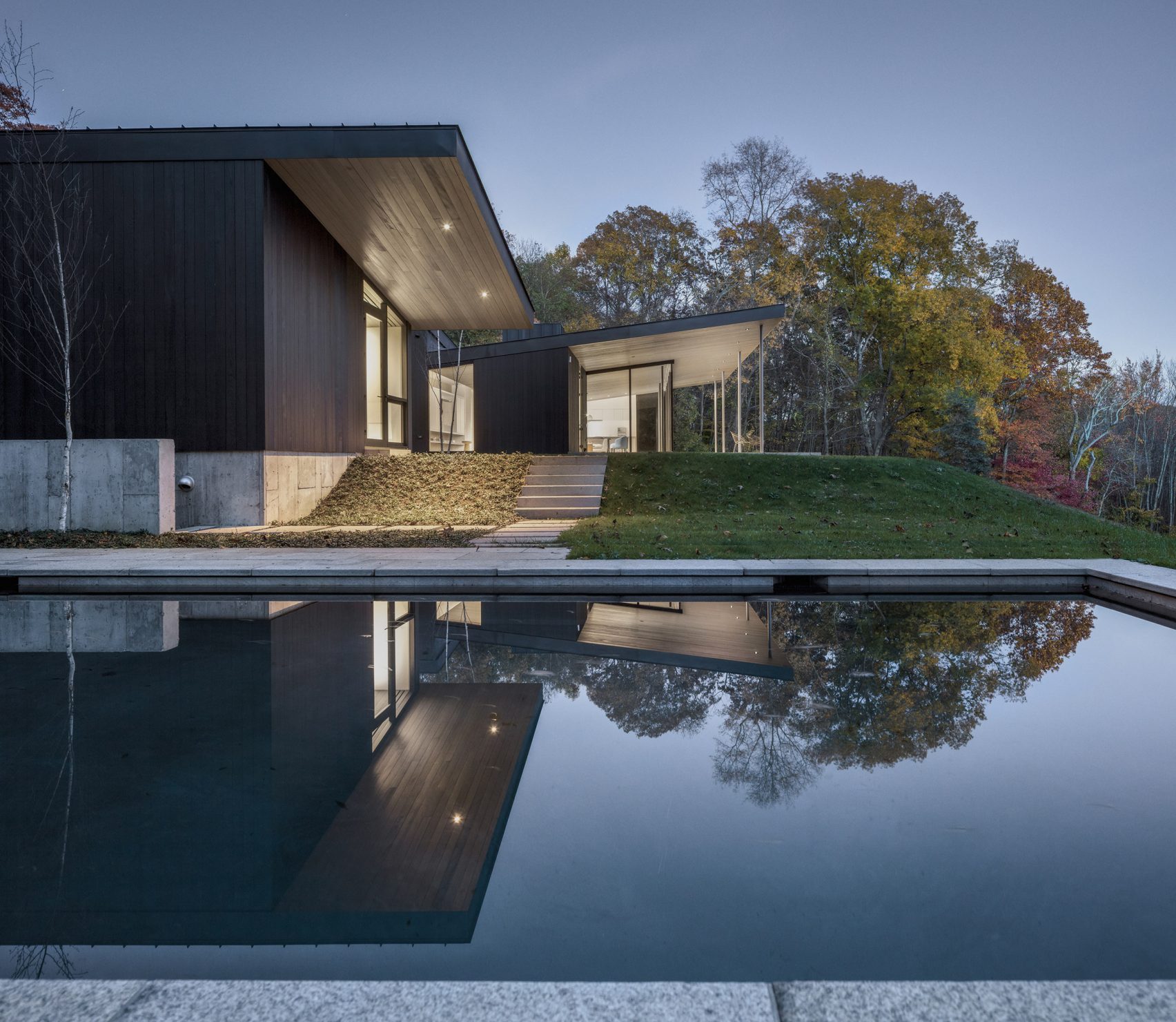 Charred Wood Clads Connecticut Home For Gallerists By Desai Chia