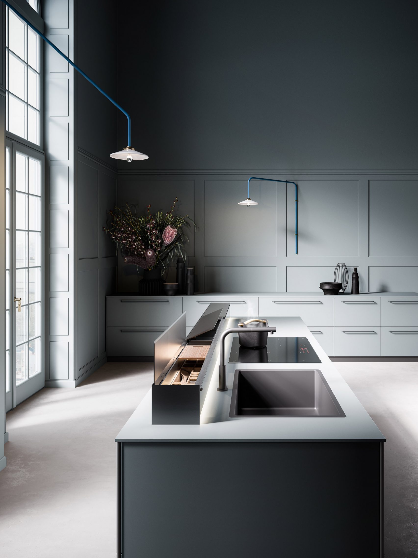 ARCHITECTURE DEZEEN: Monolith Extractor Hood By Falmec | DA VINCI LAND ...