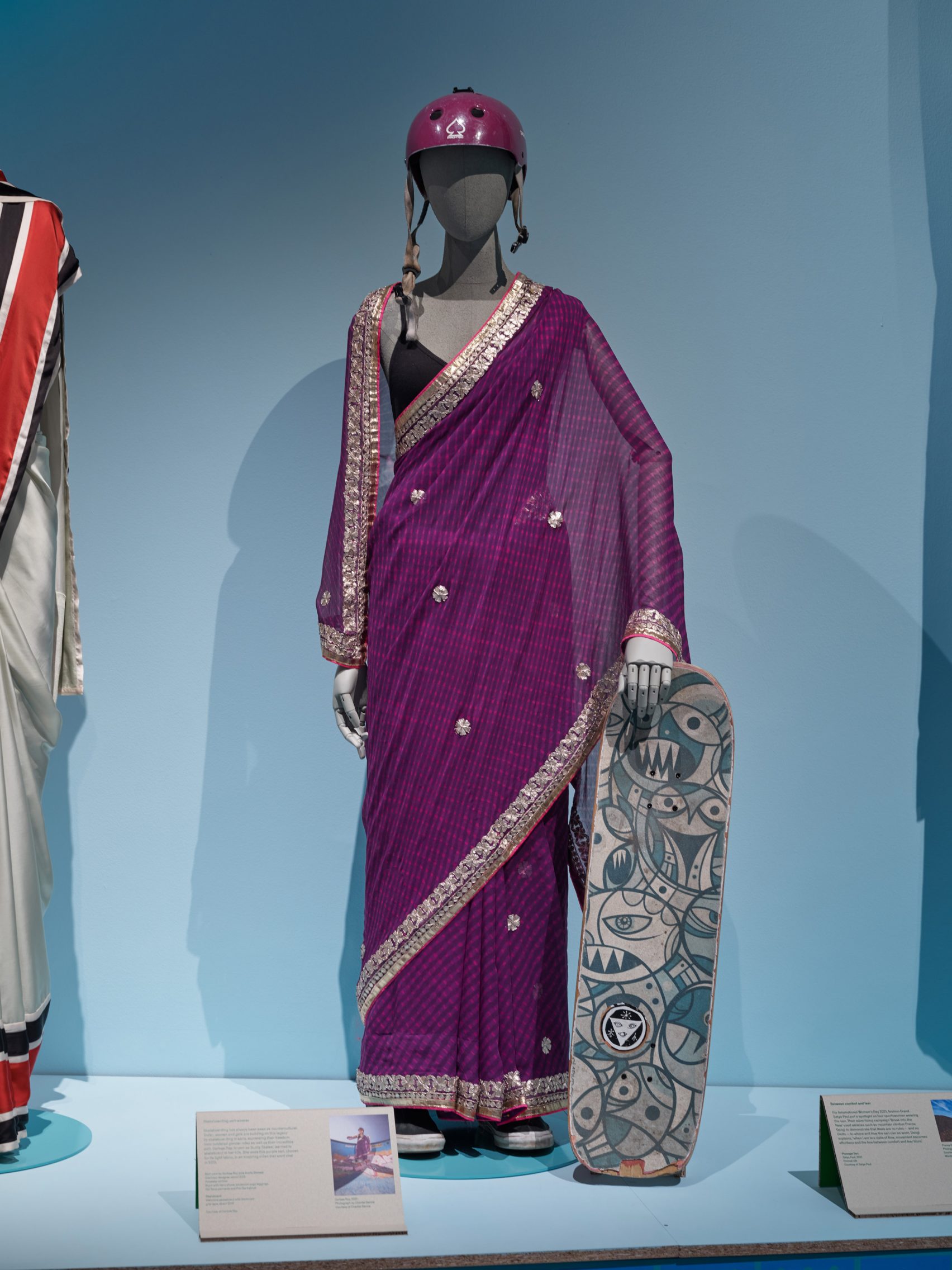 The Offbeat Sari exhibition opens today at London's Design Museum ...