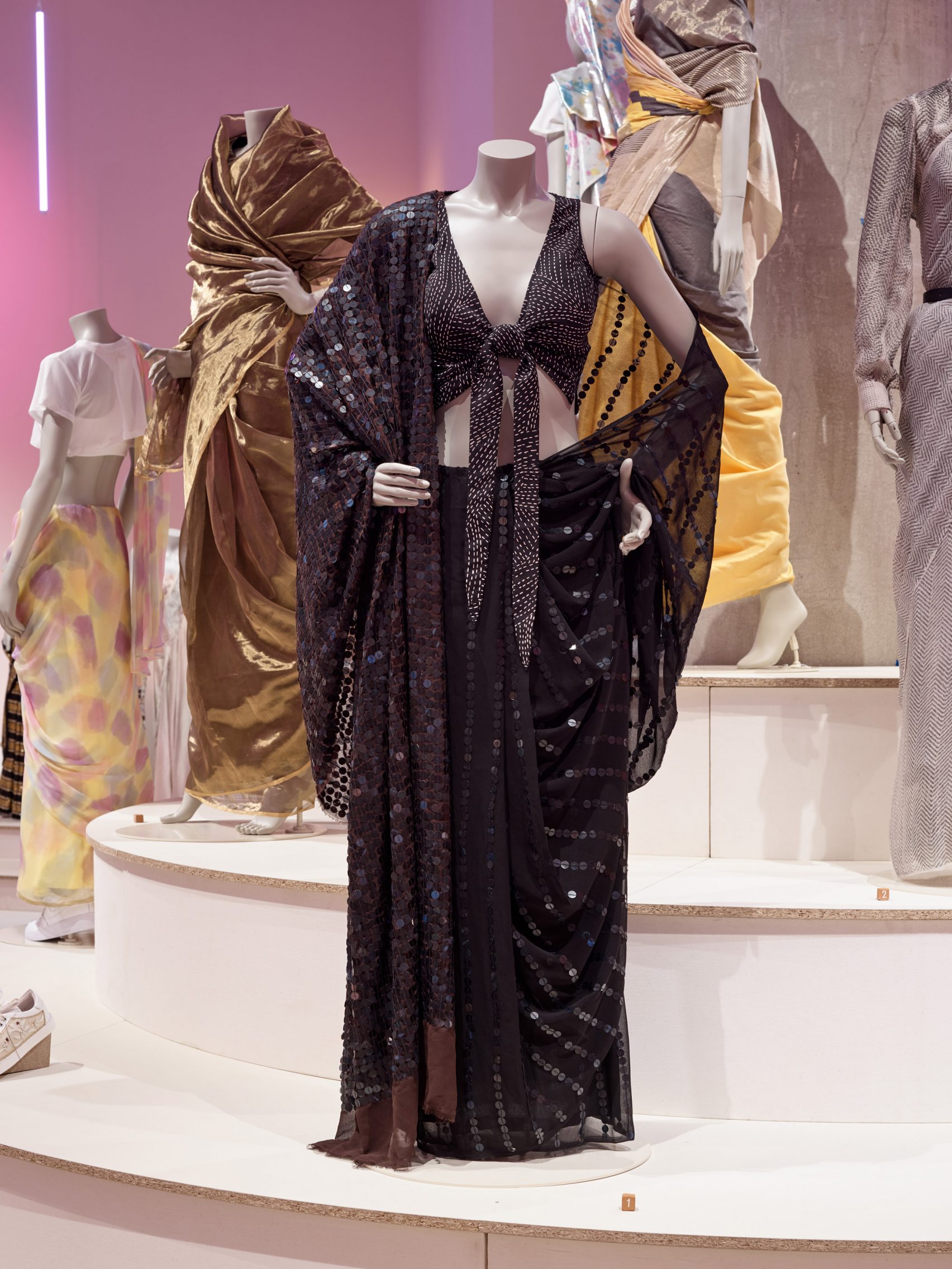 The Offbeat Sari exhibition opens today at London's Design Museum ...